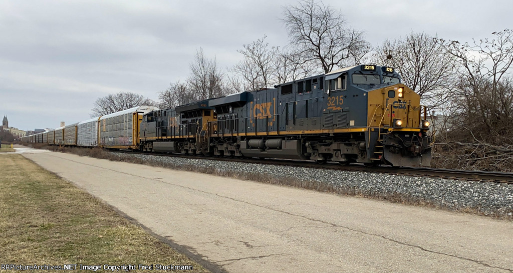 CSX 3215 leads Q277.
